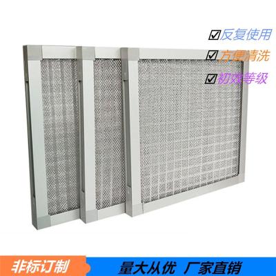 G2金属折叠铝网 排烟管过滤波纹铝箔过滤器 中科商务网